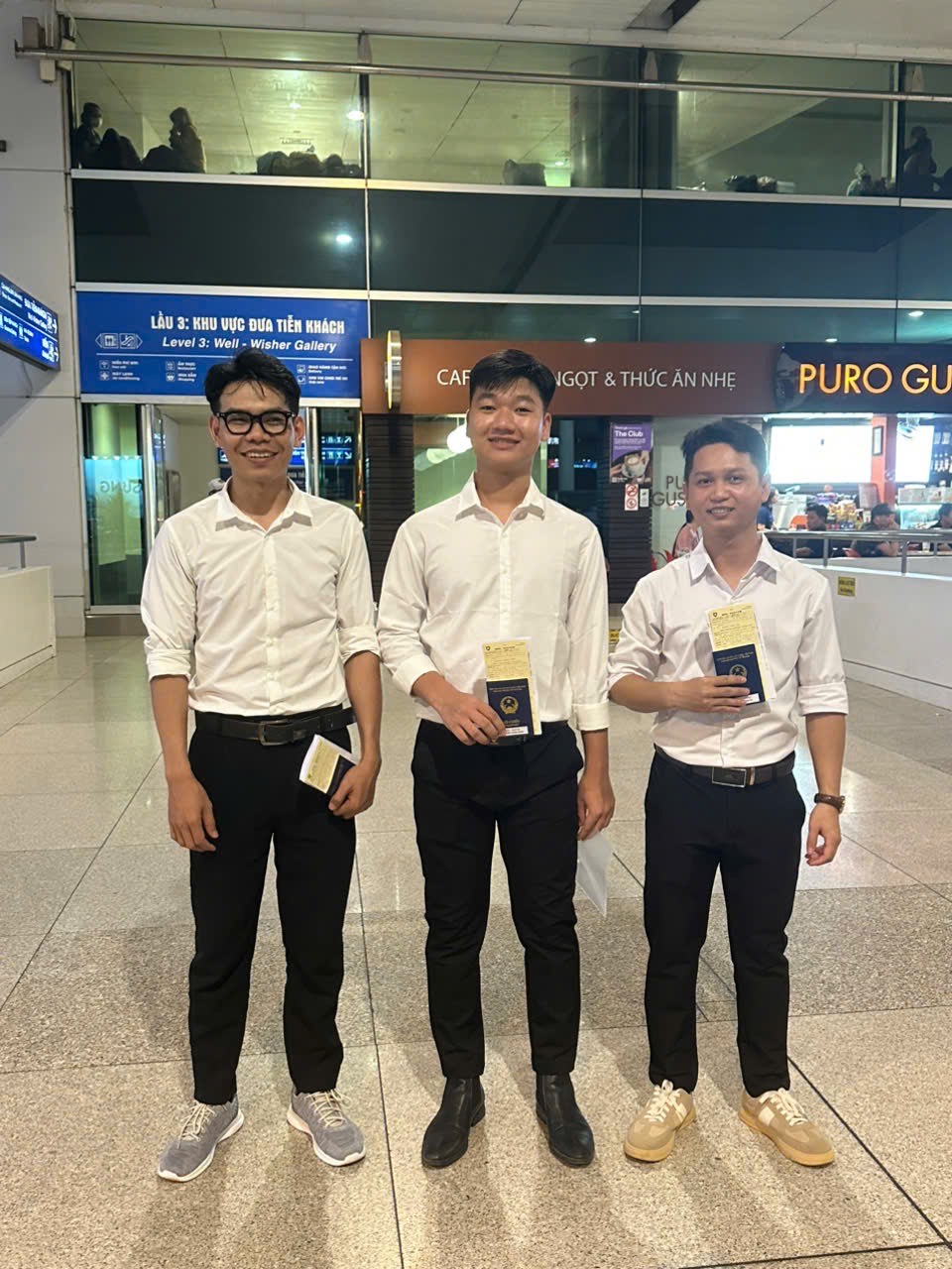 BA HỌC VIÊN CỦA CICS XUẤT CẢNH SANG NHẬT LÀM VIỆC NGÀNH GIA CÔNG CƠ KHÍ - CICS